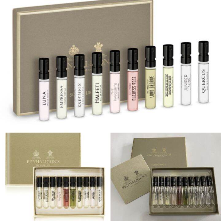 Penhaligon's SCENT LIBRARY set (2mlx10pcs) | Lazada.co.th