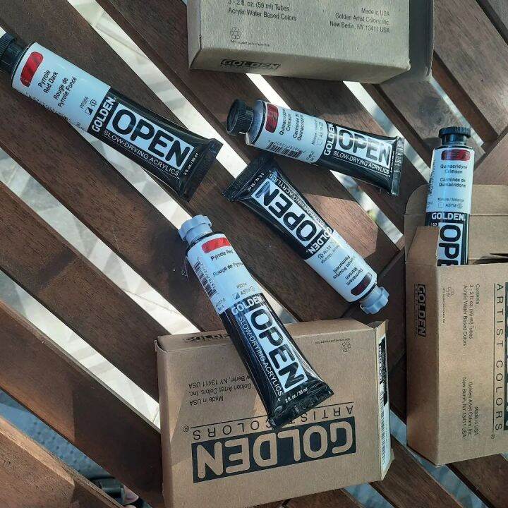 Golden Artist Open Acrylic 59ml/2oz (Slow-drying Acrylic Paint) | Lazada PH