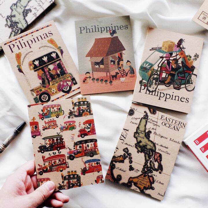 Papemelroti Philippines Collection Notebook | Stationery Lined Blank ...