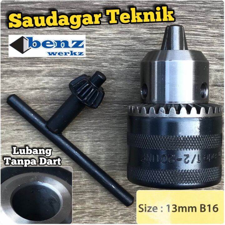 Kepala Bor Duduk 13mm B16 Drill Chuck Cones 13 mm B 16 - B16 | Lazada Indonesia