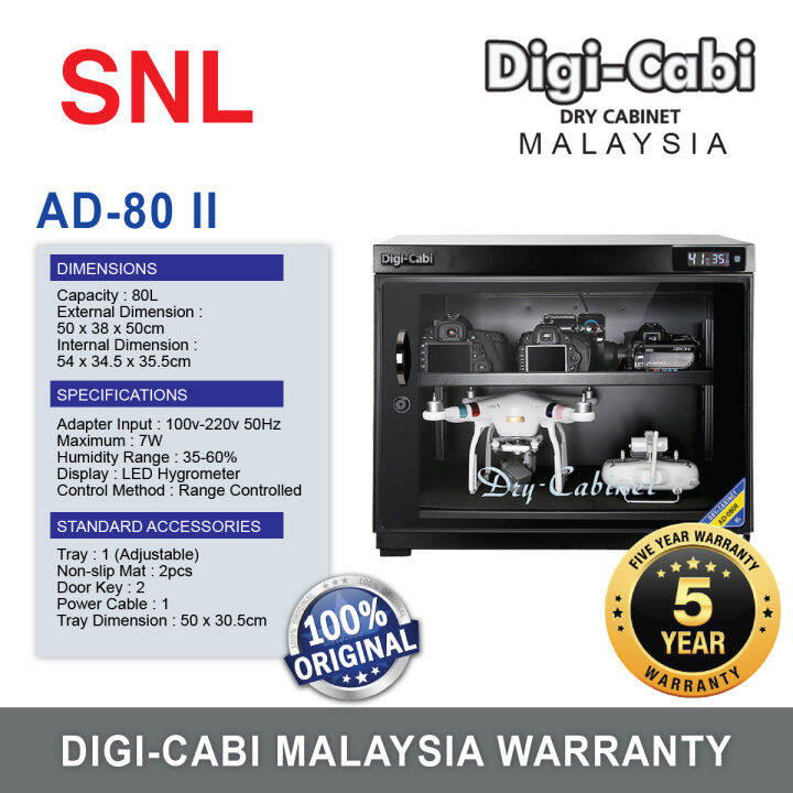 DIgi-Cabi AD-80 II Dry Cabinet | Lazada