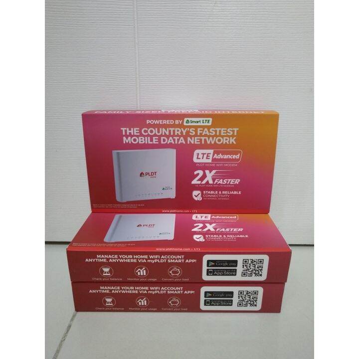 PLDT HOME PREPAID WIFI CAT6 (LTE ADVANCED) | Lazada PH