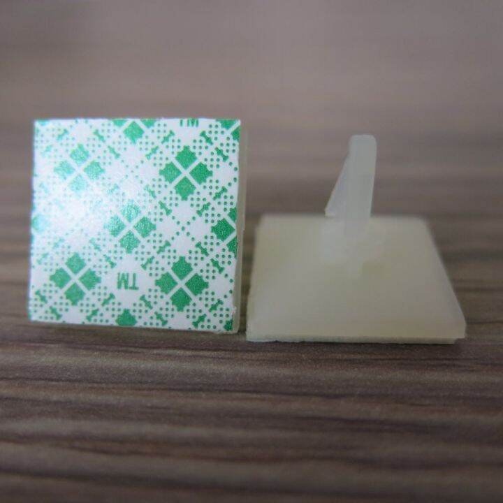 50pcs Nylon Plastic Stick On -10 Self-Adhesive Pcb Spacer Standoff 4mm ...
