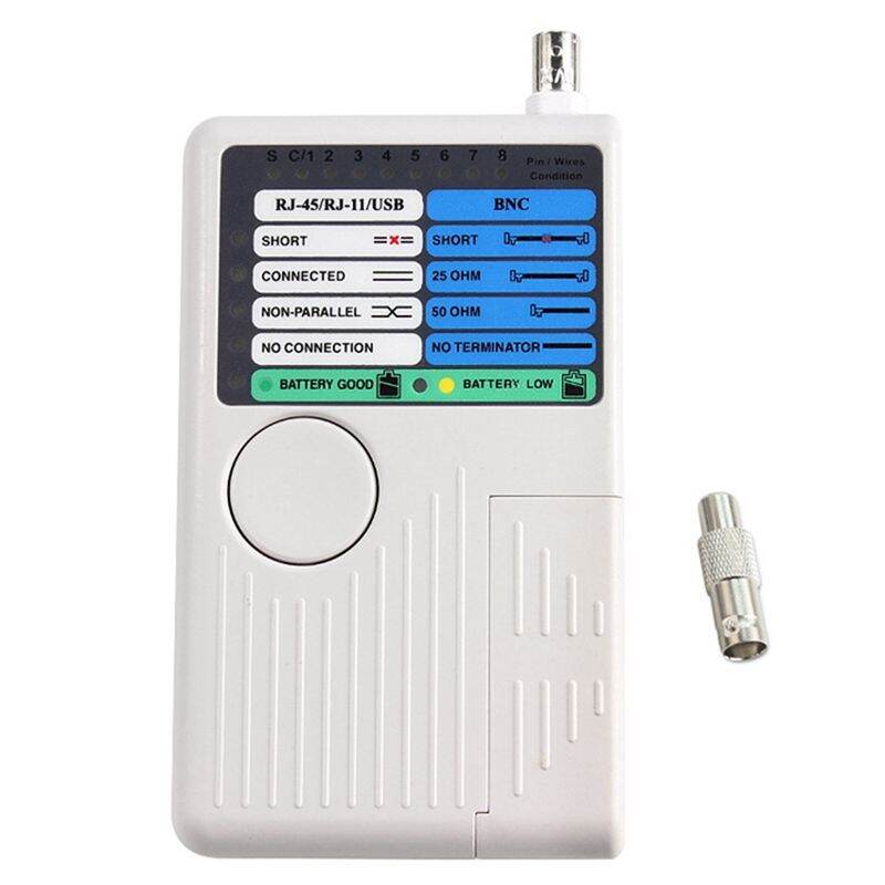 Professional Multi Function 4 in 1 Network Cable Tester RJ45/RJ11/USB ...