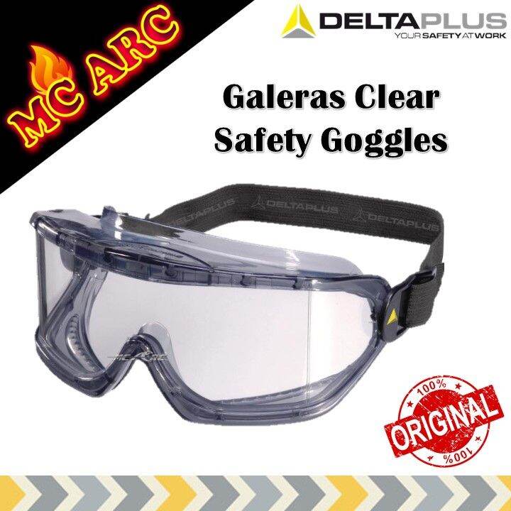 Delta Plus Galeras Safety Goggles Original | MC ARC | Authentic | MCARC ...