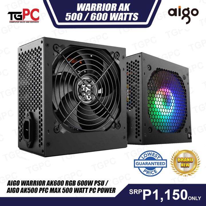 Aigo AK500-600 Watts Power Supply | Lazada PH