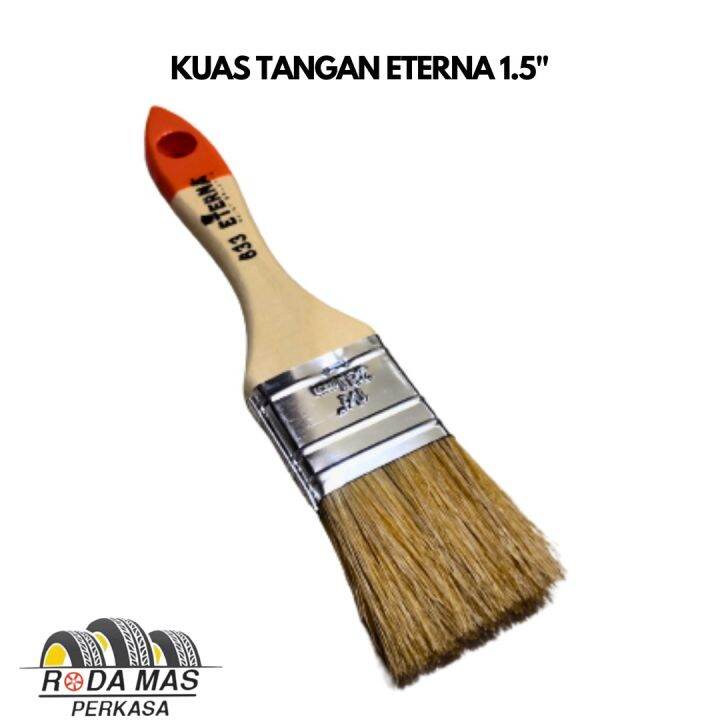 Kuas Cat Tembok Premium ETERNA 633 1,5 inci original asli 1,5" inch ...