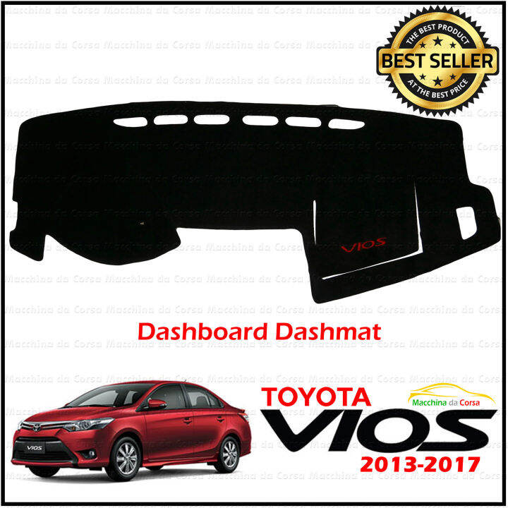 Toyota Vios 2013-2017 Dash board Dashmat 2nd Design | Lazada PH