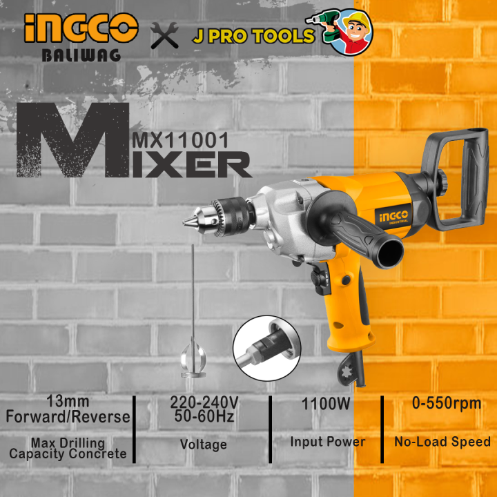 INGCO Electric Mixer (MX11001) | Lazada PH