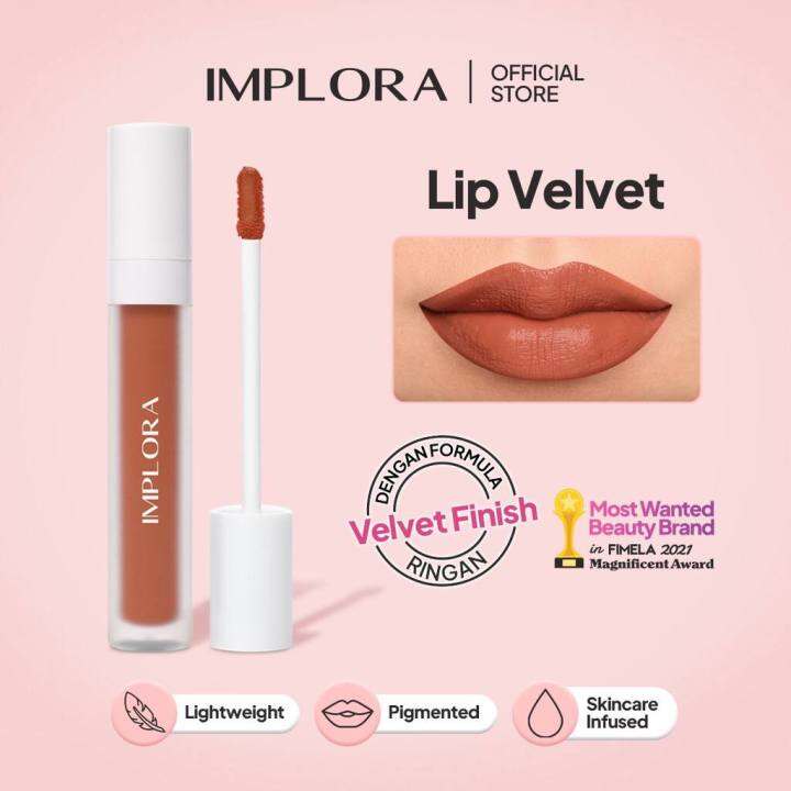 Implora Lip Velvet Lip Cream | Lazada Indonesia