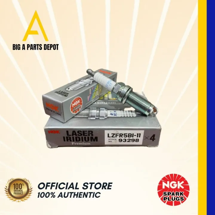 NGK Spark Plug Laser Iridium for Mitsubishi Mirage G4, Xpander, LZFR5BI ...