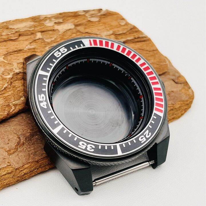 Mod Seiko SRPF Black Samurai Series Replace NH35 Case Fit NH35 NH36 ...