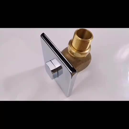 ss Hand Pushed Stool Flush Valve, Delayed Water Tap for Public ...