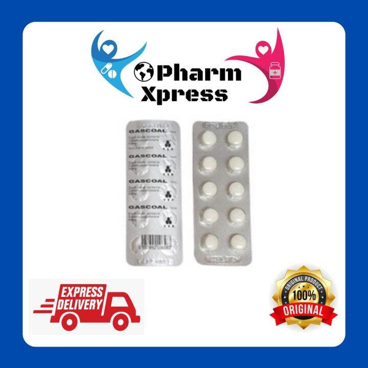 GASCOAL 50MG TABS 10S | Lazada