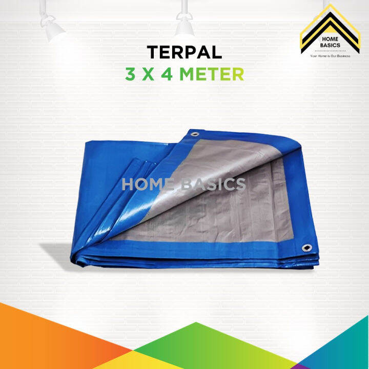 Terpal Plastik 3x4 Meter / Tenda Biru / Terpal Serbaguna | Lazada Indonesia