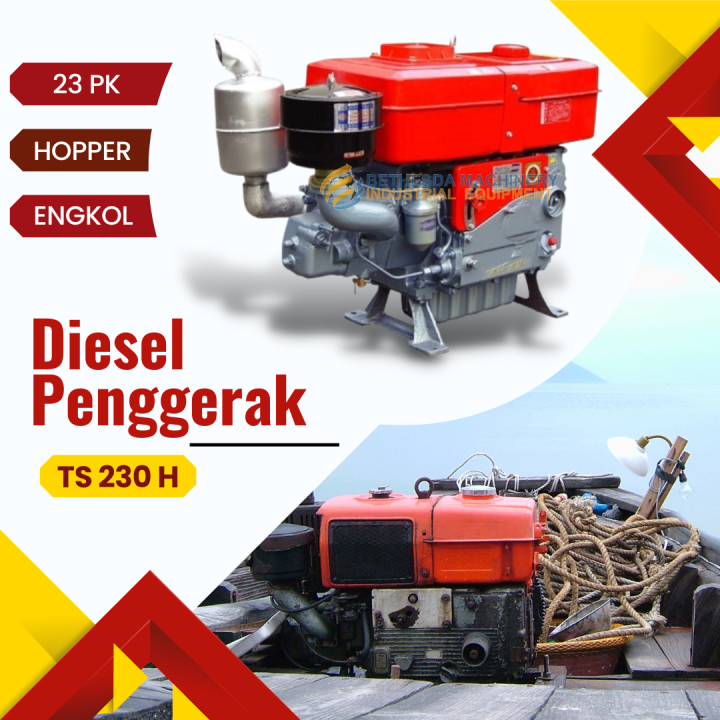 Mesin Penggerak Yanmar Diesel 23 HP Engine serbaguna TS 230H | Lazada Indonesia