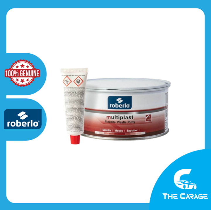 ROBERLO Multiplast Flexible Plastic Putty / Simen Plastic with Hardener ...
