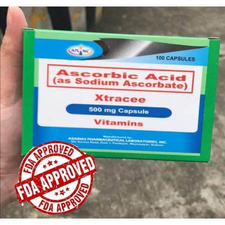 NON-ACIDIC VITAMIN C SODIUM ASCORBATE (XTRACEE) 500mg 100's Capsules ...