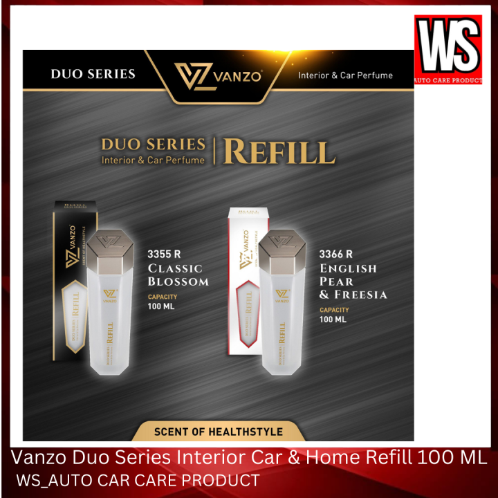 VANZO Refill Packs Duo Series Car Home Perfume 100ML | Lazada
