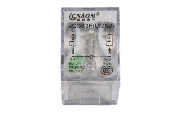 LY2NJ HH62P-L JQX-13F DPDT 8 Pin Relay รีเลย์ 8 ขา 220VAC | Lazada.co.th