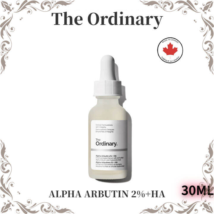The Ordinary Alpha Arbutin 2% + HA 30ml Remove Dark Spots Freckle Hyper ...