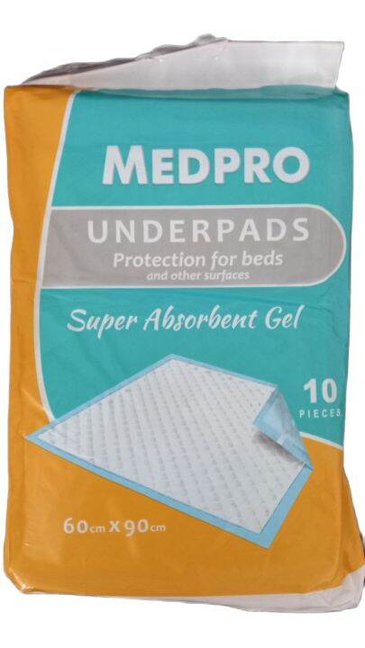 underpads (pack of 10s) XL size 60x90 | Lazada PH
