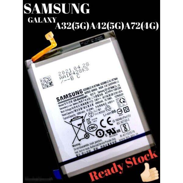 SAMSUNG GALAXY A32(5G)A42(5G)A72(4G) (EB-BA426ABY) (4860-5000mAh) Li ...