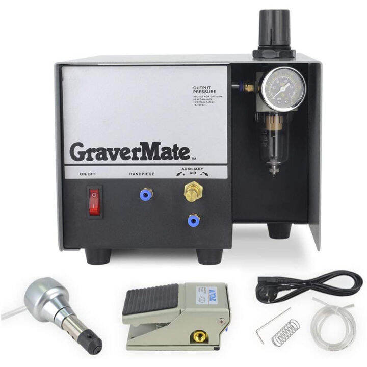 PHYHOO Pneumatic Impact Engraving Machine GraverMate Jewelry Engraver ...