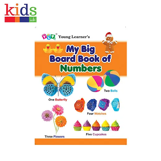 My Big Board Book Of Numbers By Young Learner - Kids Ink | Lazada PH