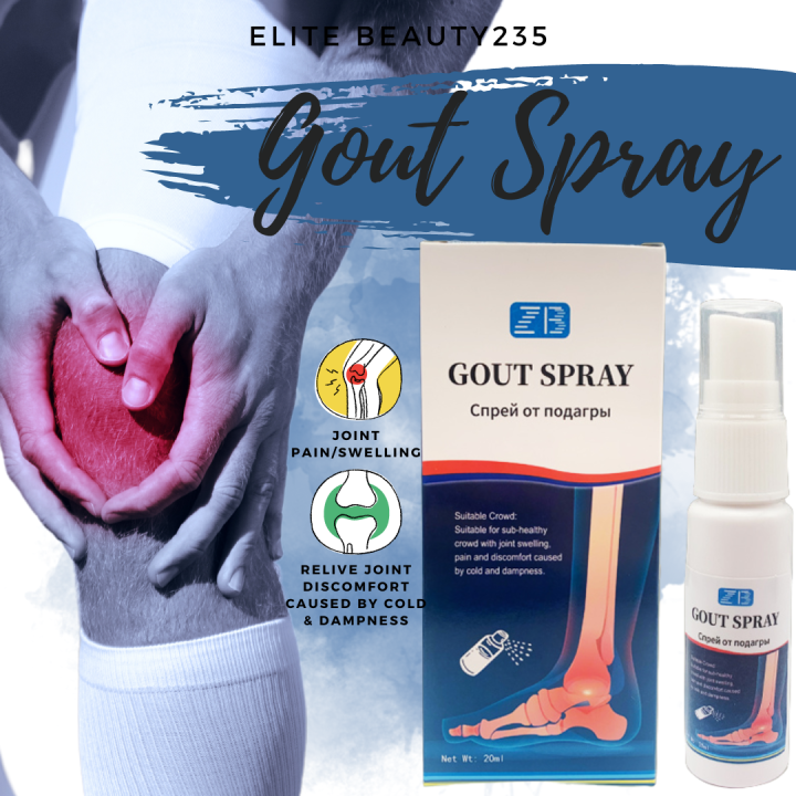 AUTHENTIC Gout Spray Arthritis Pain Spray Gout Relief, Spray tendon ...