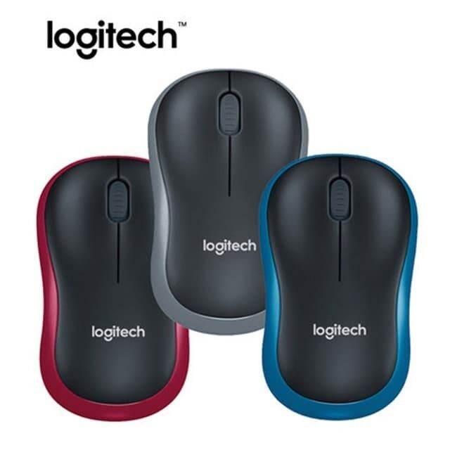 Logitech M185 Wireless Mouse 2.4GHz 3-keys 1000DPI Wireless Optical ...
