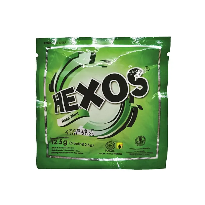Hexos Rasa MINT Hijau - 1 sachet | Lazada Indonesia