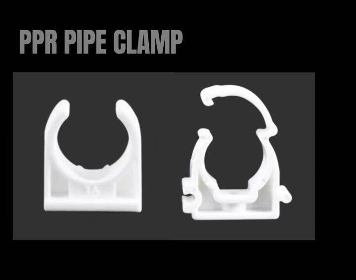 PPR FITTINGS PIPE CLAMP / PIPE CLIP / BYPASS BRIDGE 1/2" 3/4" 1 ...