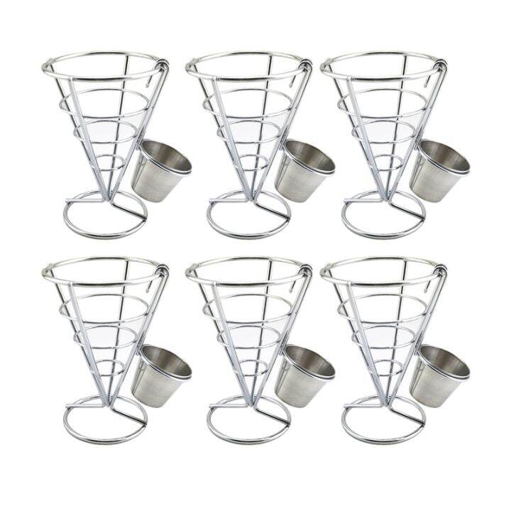 French Fries Basket Single Head French Fries Rack French Fries Cups ...