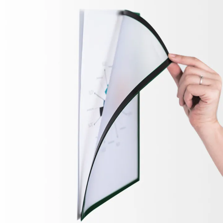 M-agnetic File Frame Transparent PVC Document Display Frame for A4 Size ...