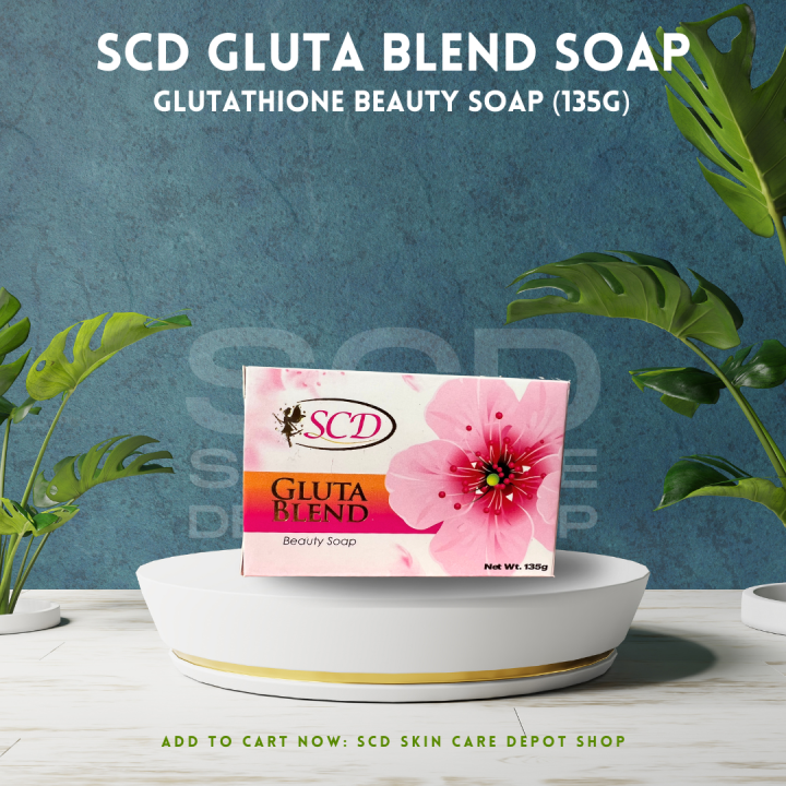 SCD Gluta Blend Soap 135g w/ FREEBIES (Kojic, Glutathione and Arbutin ...