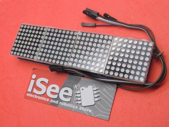 MAX7219 Dot led matrix MCU control LED Display module for Arduino Rasp ...