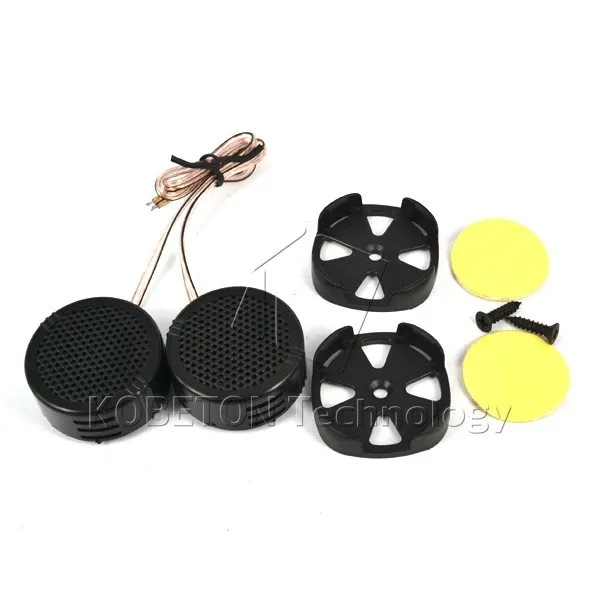 1 pair Car Mini Tweeter Loudspeaker Super Power Audio Auto Sound Klaxon ...