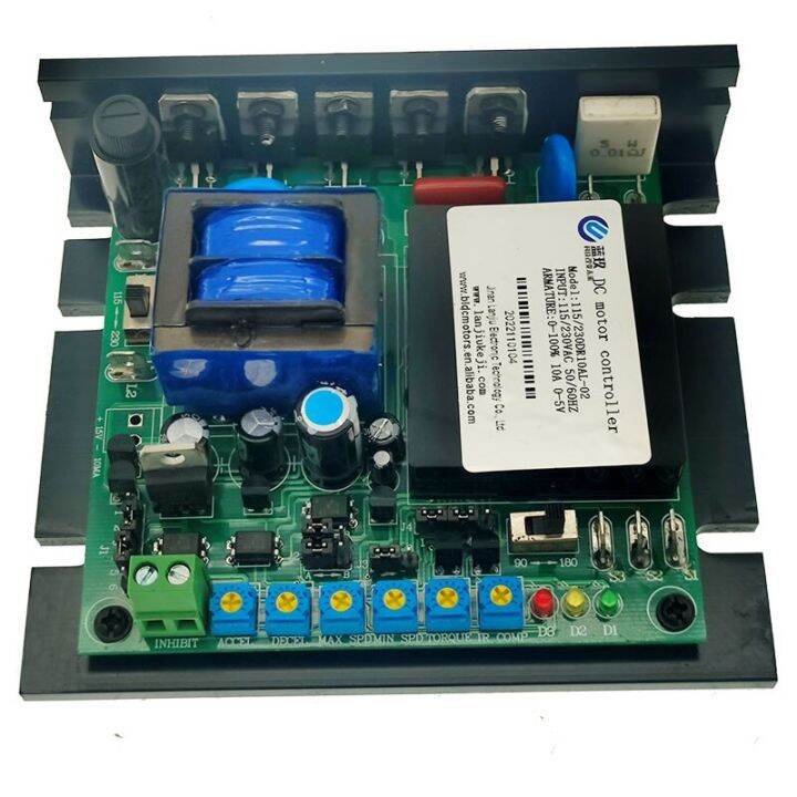Volt Adjust In 115 230vac Output 90v 180vdc Scr Dc Motor Speed Controller 1 2hp 1hp 180v Dc