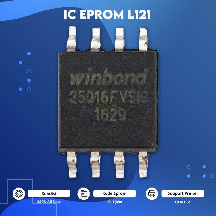 IC Eprom Epsn L121 25LQ080, IC Counter L121, IC Eeprom Reset L121 ...