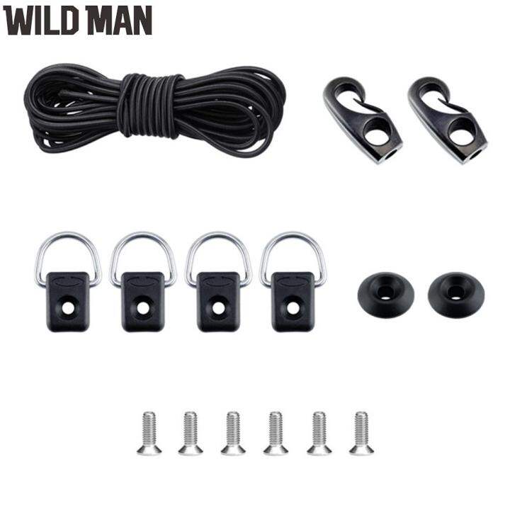 Canoe Kayak Bungee Rope Rigging D Ring Mooring Deck Accessories with ...
