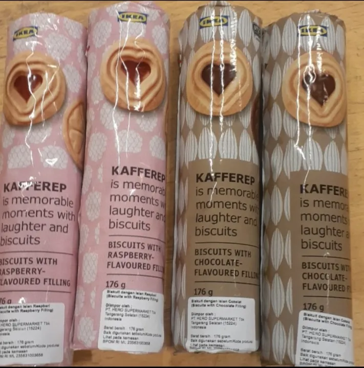 kafferep kue biskuit ikea made in germany coklat atau raspberry ...