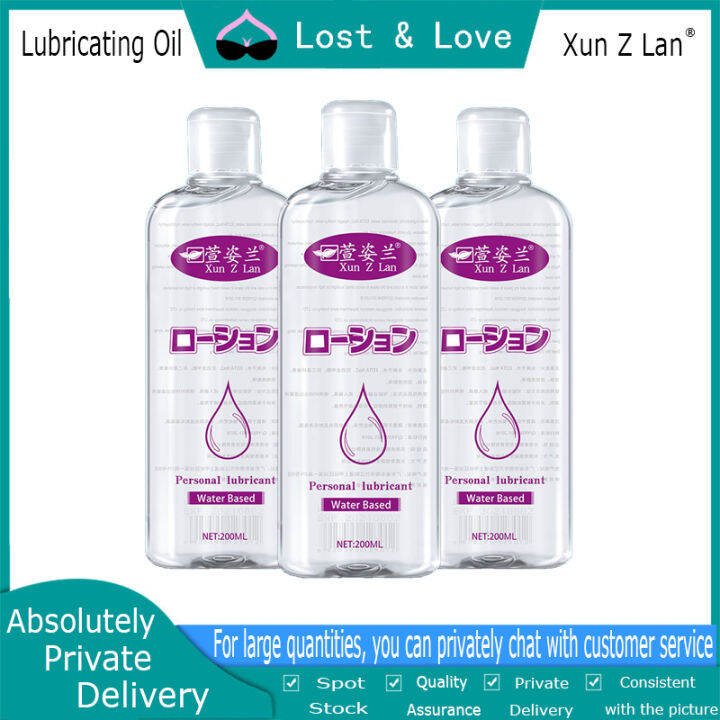 WaterBased Couple Adults Sex Lubricant oil gel 200ML Lube Sex Toys For men women lubricant oil ...