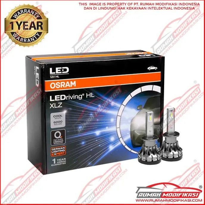 OSRAM - LED HEADLIGHT - H1 - COOL WHITE - 6000K - 20 WATT | Lazada ...