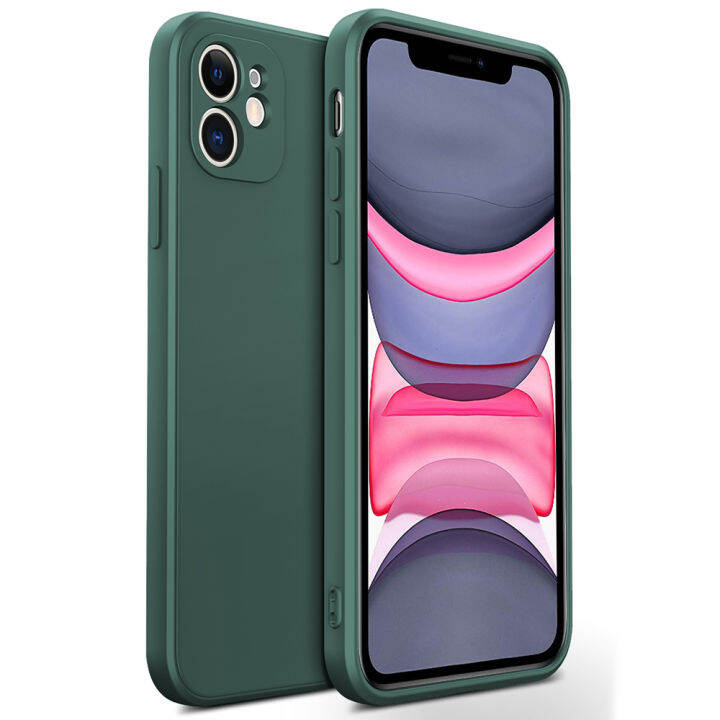 iPhone 11 Silicone Case, WindCase Slim Liquid Silicone Gel Rubber ...