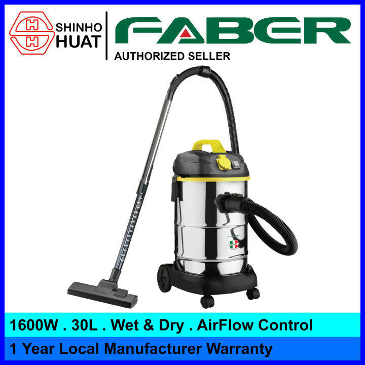 Faber Wet And Dry Heavy Duty Vacuum Cleaner Fvc Wd630 Lazada