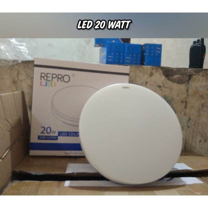 Lampu plafon bulat repro led 20 watt | Lazada Indonesia