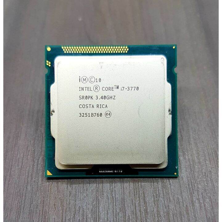 CPU Socket 1155 - Core i7 3770 3.4GHz | Lazada.co.th