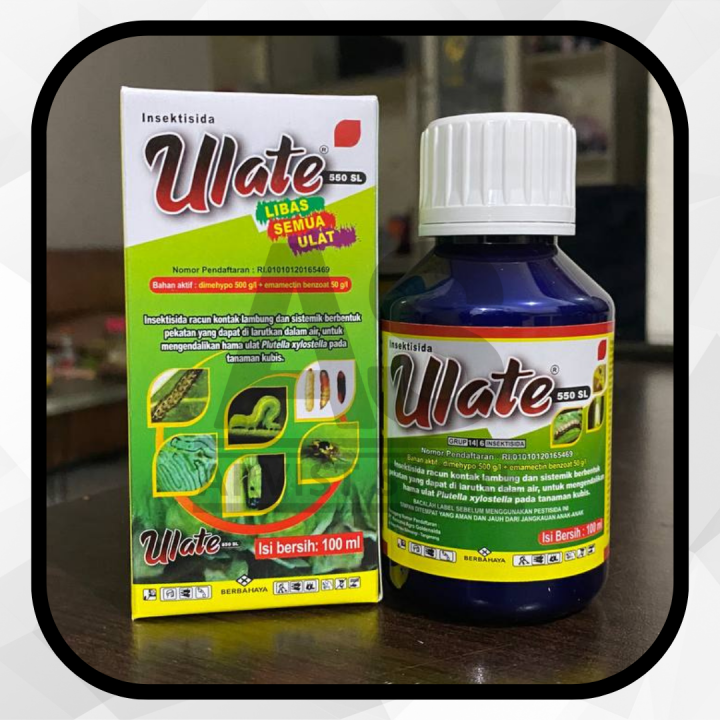Insektisida Ulate 100ml Bahan Aktif Dimehypo + Emamektin Benzoat ...