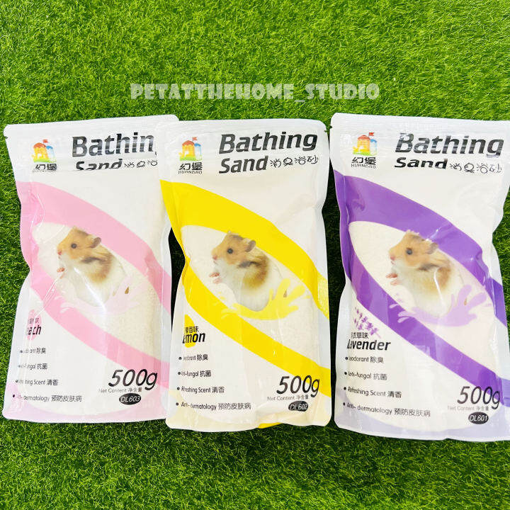Hamster Bathing Sand Small Animal Toilet Litter Bath Pasir Mandi Wangi ...